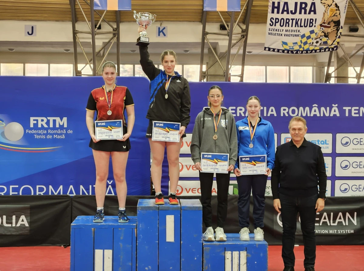 Alesia Sferlea și Maya Madar sunt medaliate cu argint la Cupa României ...
