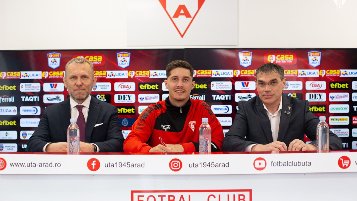 David Miculescu și-a prelungit contractul cu UTA până în 2024! - Live Arad